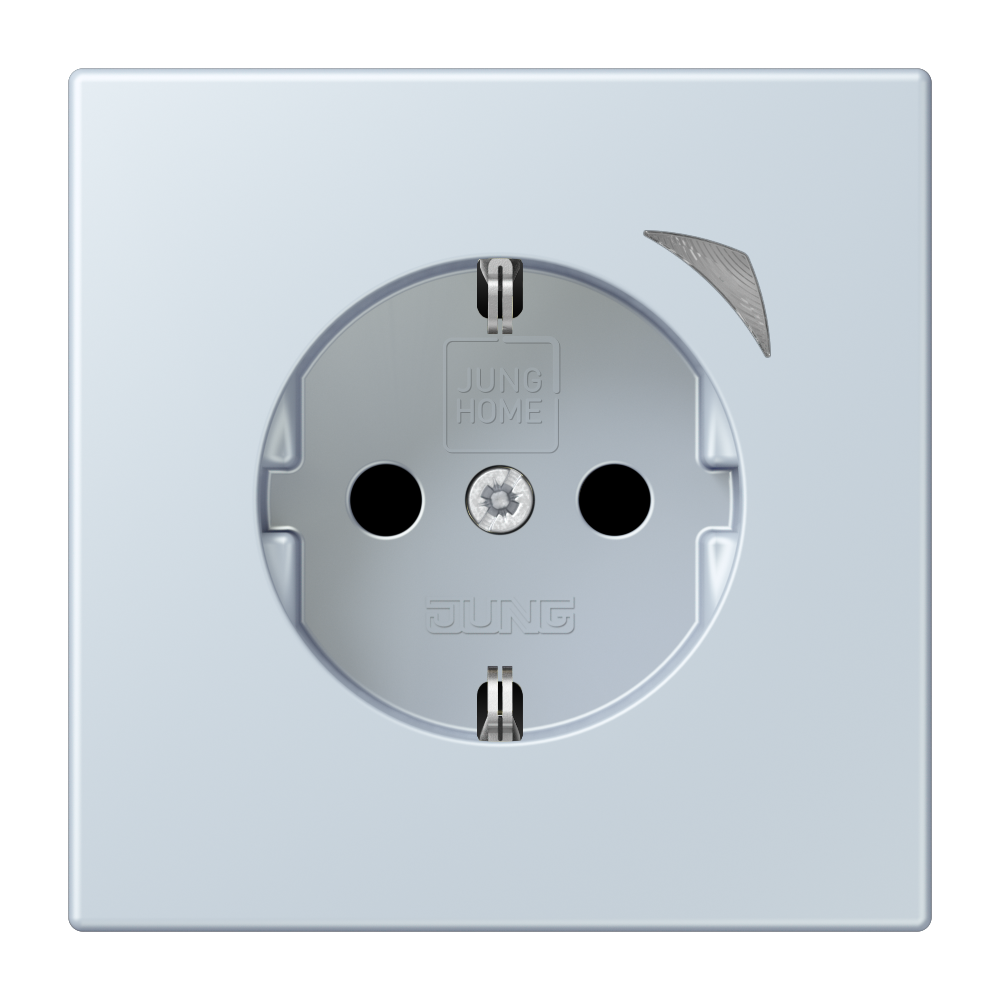 JUNG HOME SCHUKO® socket, screw terminals, Safety+, thermoplastic ...