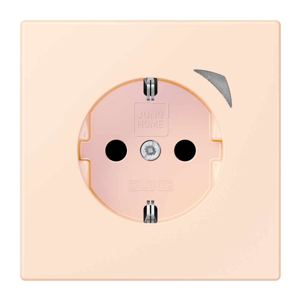 JUNG HOME SCHUKO® socket, screw terminals, Safety+, thermoplastic ...