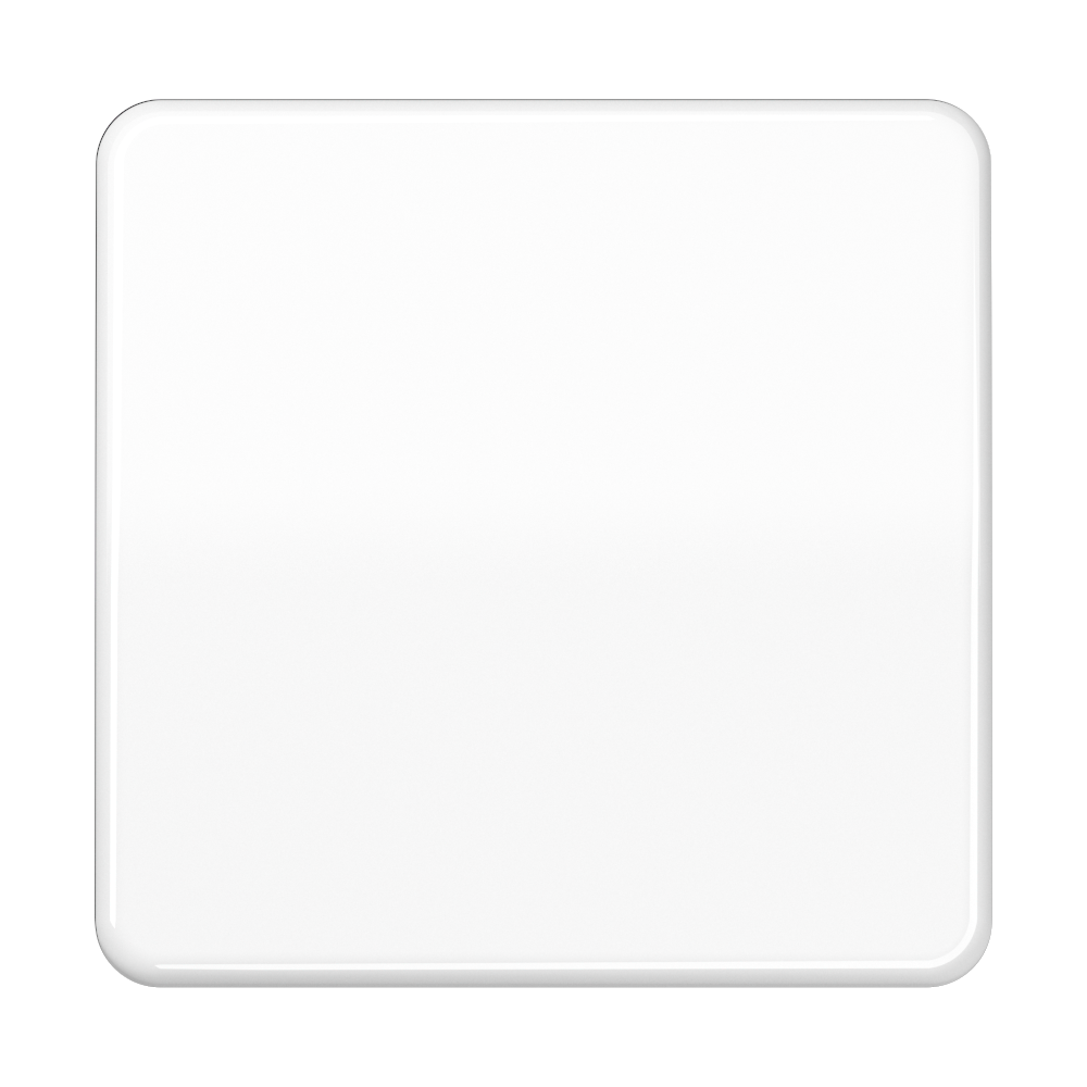 Rocker for KNX push-button 1-gang, F10, white | CD 101 WW