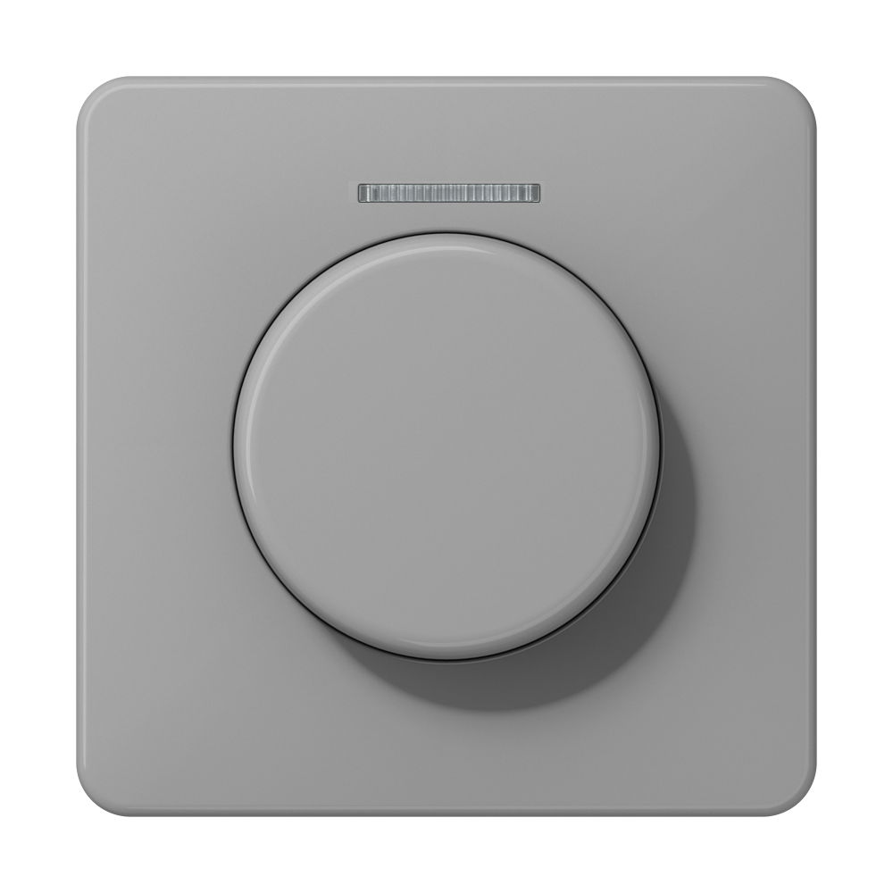 Centre plate with lens for rotary sensor, with lens, grey | CD 1540 KO5 GR