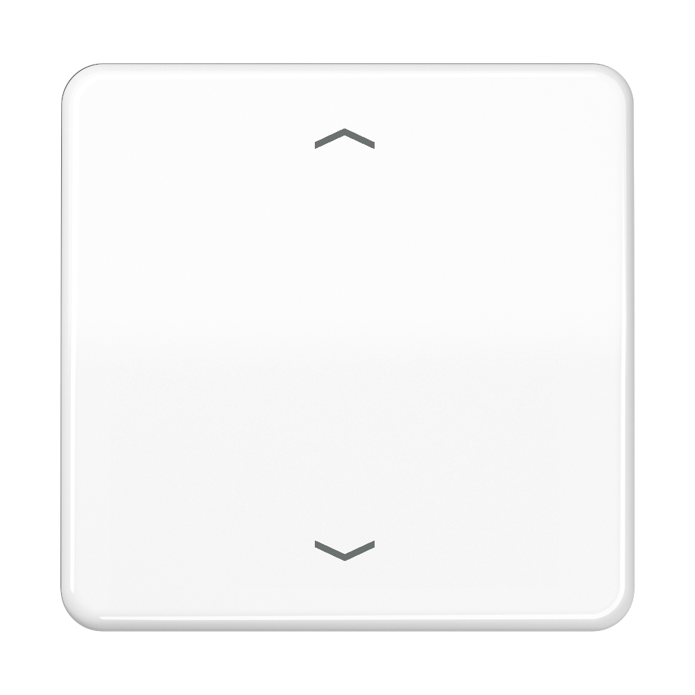LB Management push-button, with arrow symbols, white | CD 1700 P WW