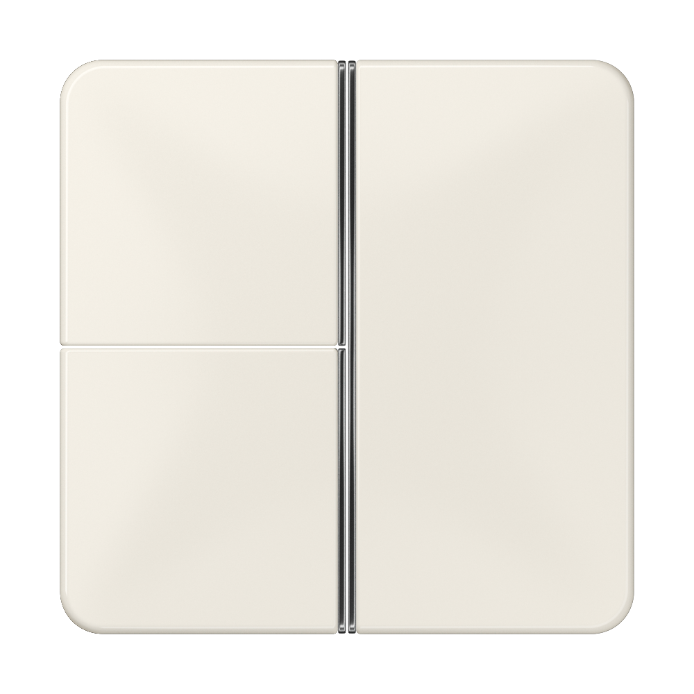Cover kit 3-gang, F40, ivory | CD 403 TSA