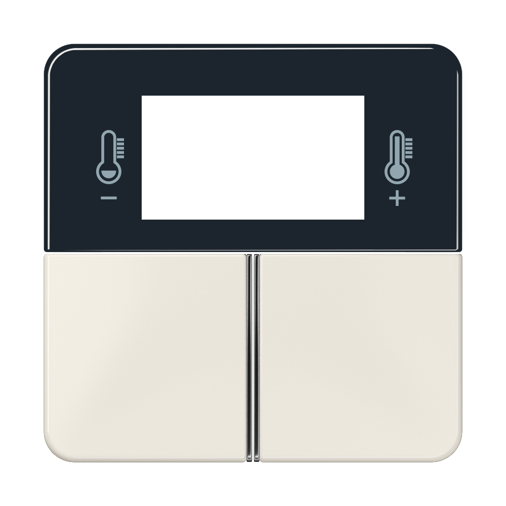 Cover kit 3-gang, F40 Room controller, ivory | CD 4093 TSA