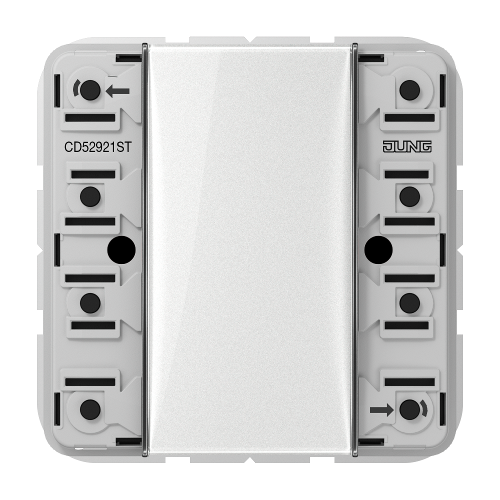 KNX universal push-button module 2-gang, F50, Secure | CD 5292 1ST