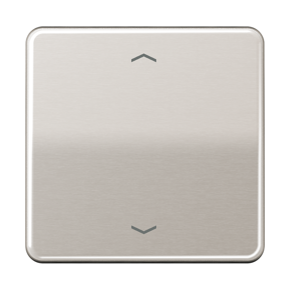 Tecla simple 1 fase, con símbolos de flechas, platino | CD 590 P PT