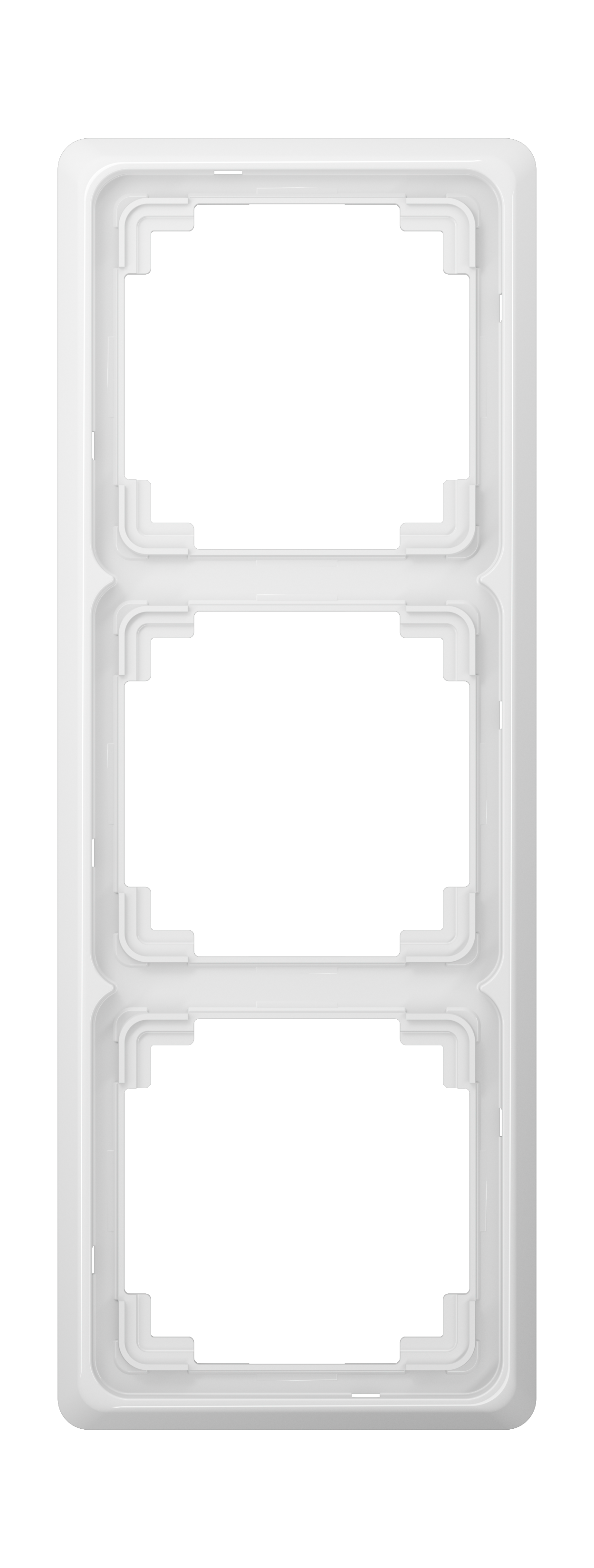 Frame 3-gang, white | CDP 583 WW