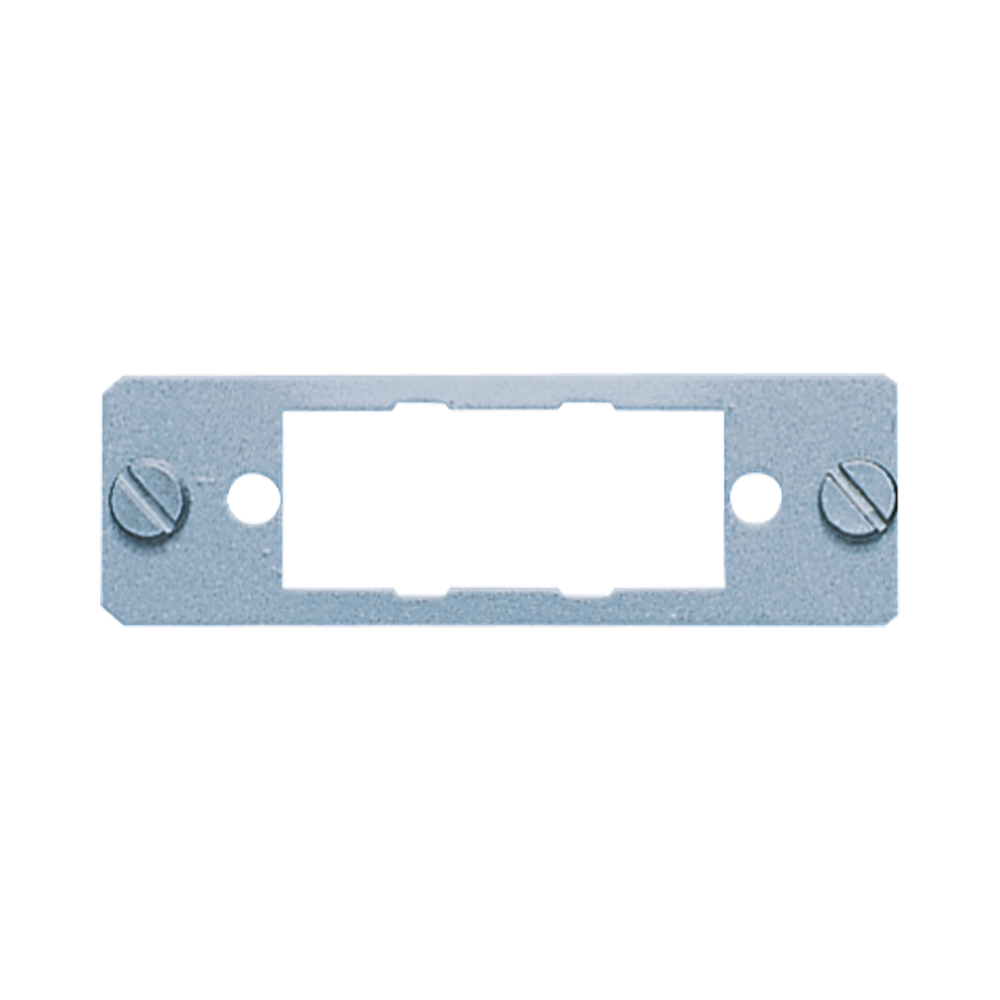 Mounting plate for connector D SUB 9 | D 15