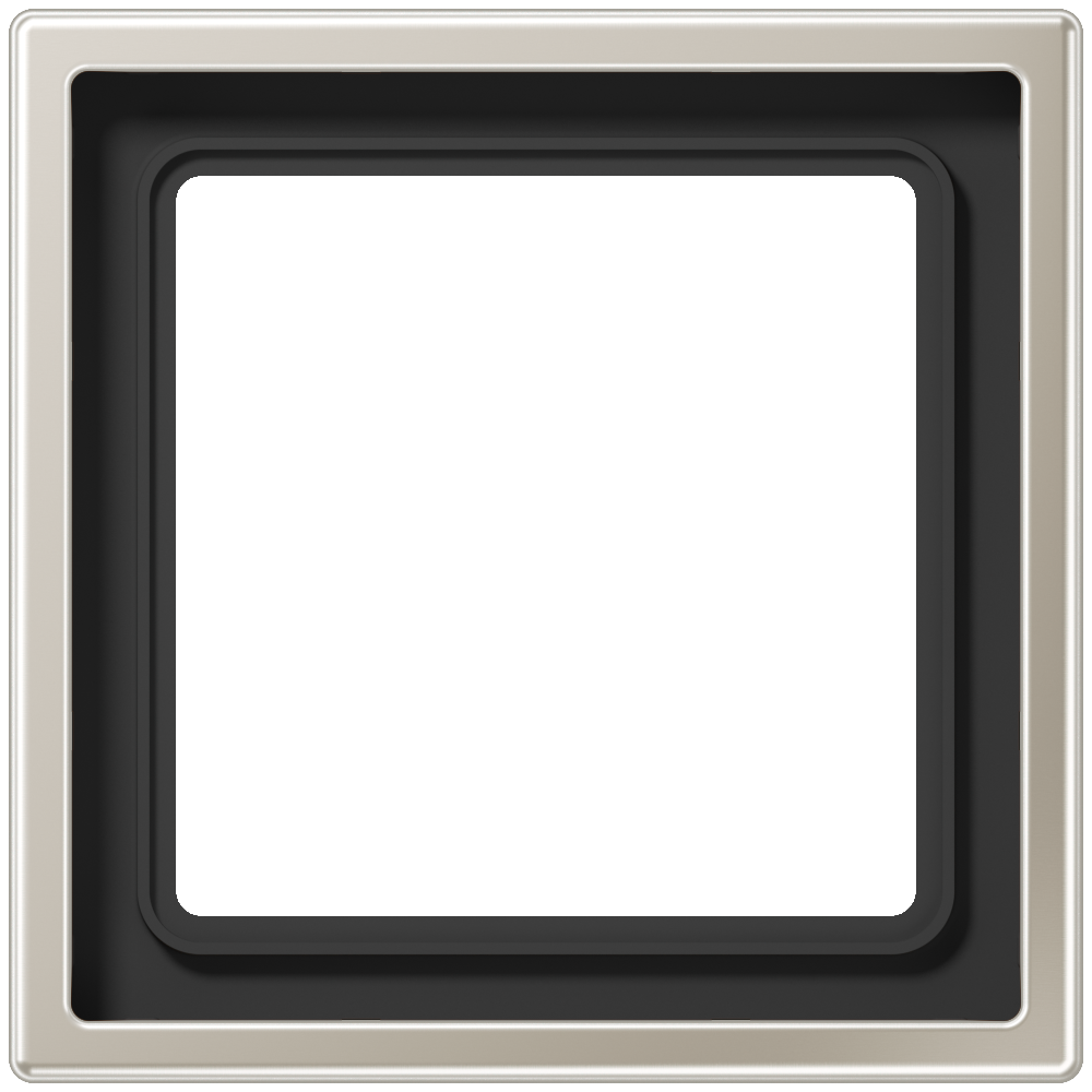 Frame 1-gang, stainless steel | ES 2981