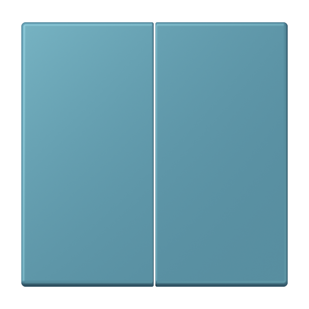 Rocker 2-gang, F10, céruléen vif (32031) | LC 102 212