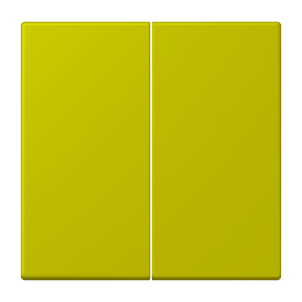 Rocker 2-gang, F10, vert olive vif (4320F) | LC 102 249