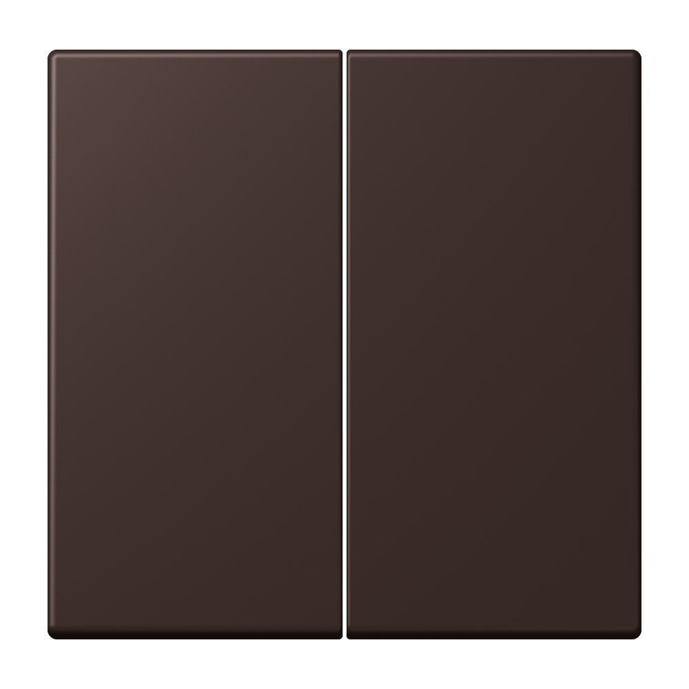 Rocker 2-gang, F10, terre d‘ombre brûlée 59 (4320J) | LC 102 252