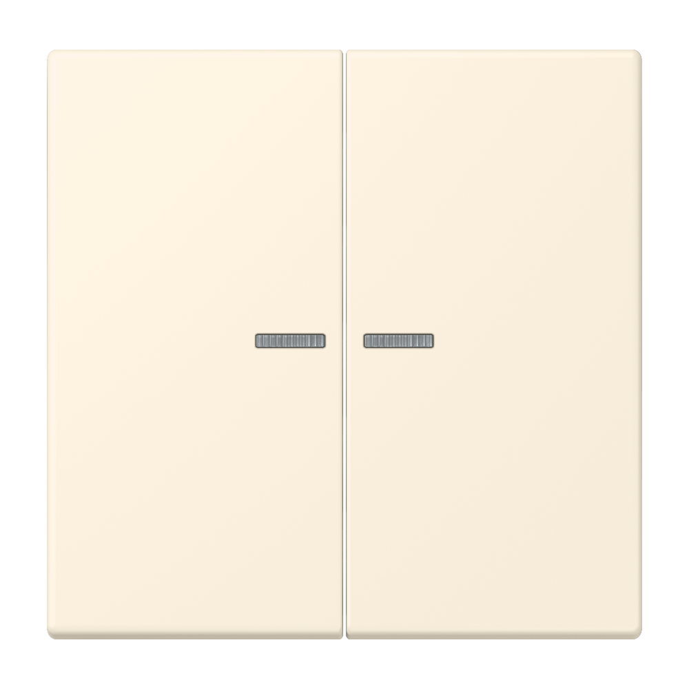 Rocker 2-gang, F10, blanc ivoire (4320B) | LC 102 KO5 245