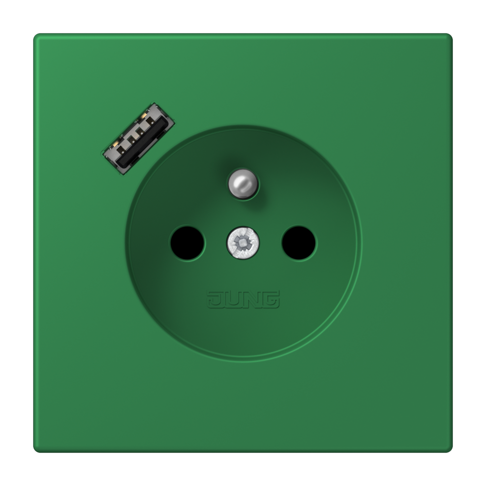 Wandcontactdoos, Frans/Belgisch systeem en USB-laadcontactdoos, Safety+ ...