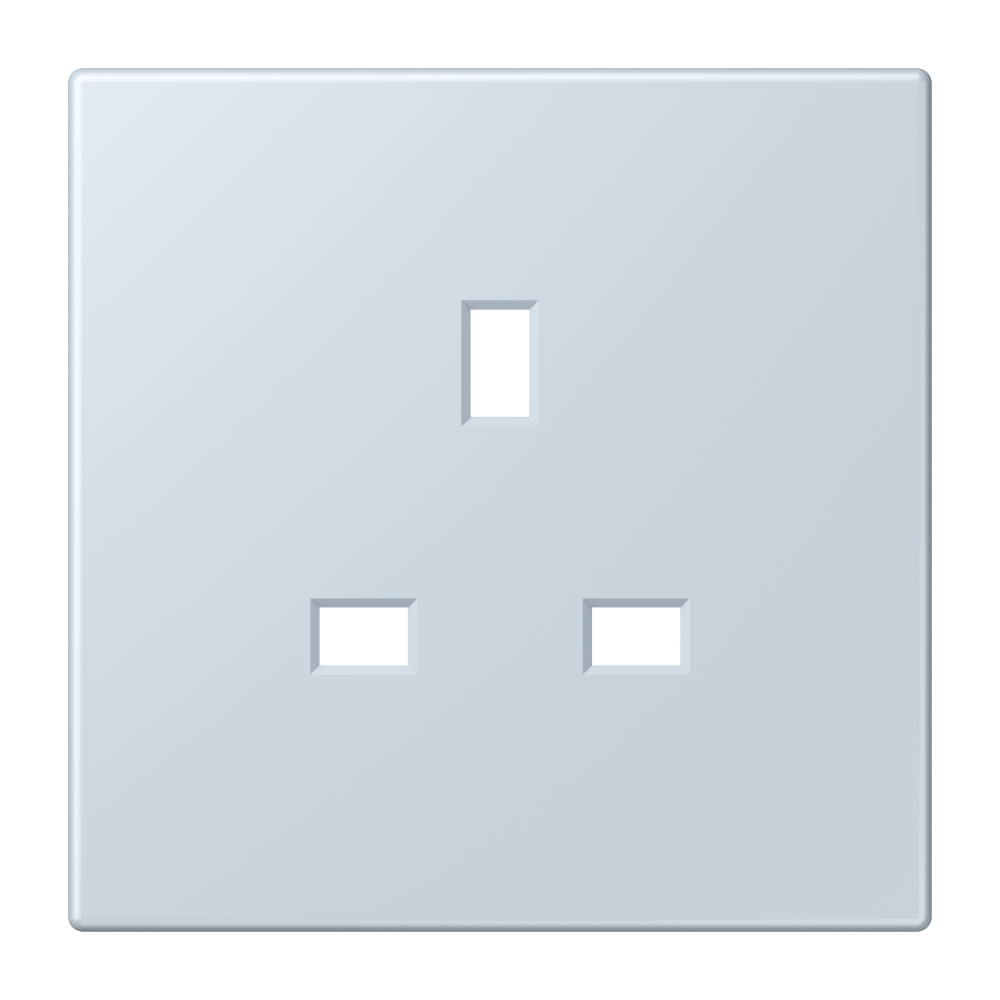 Centre plate for socket insert BS 2521 EINS and 3521 EINS, duroplastic ...