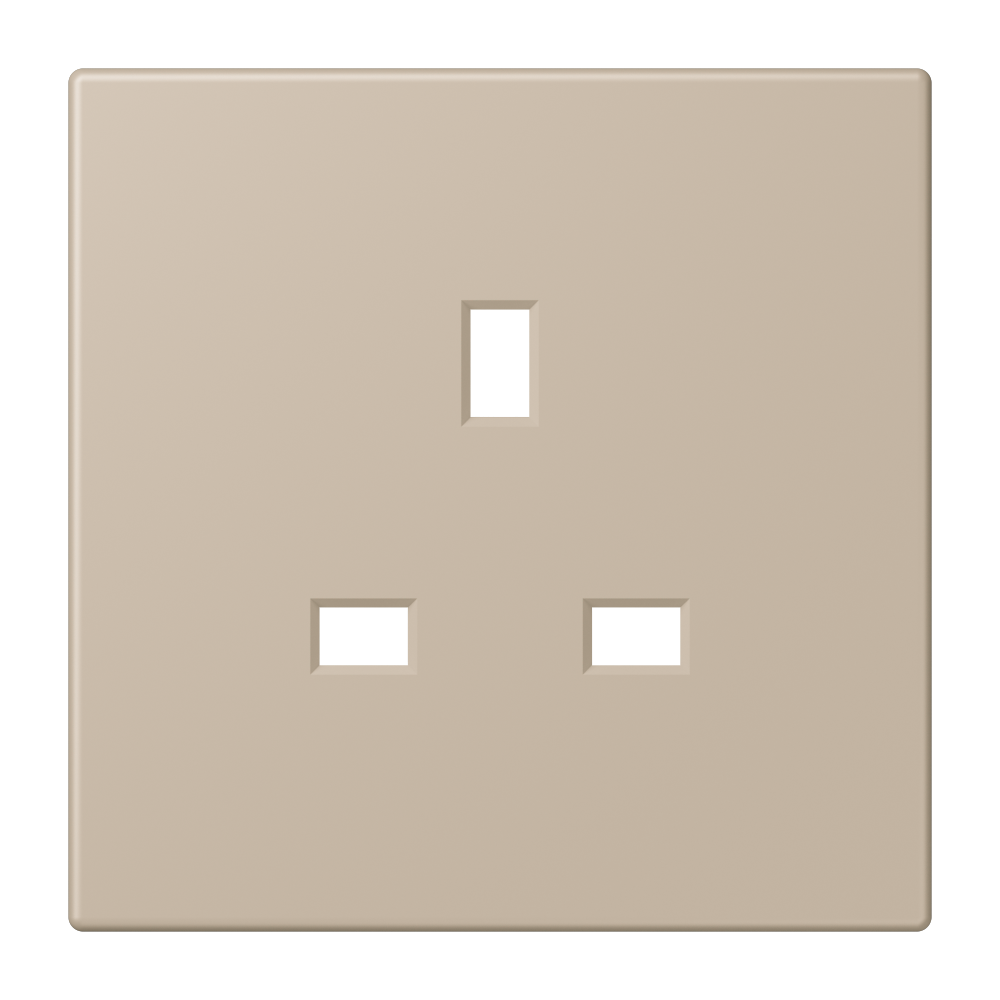 Centre plate for socket insert BS 2521 EINS and 3521 EINS, duroplastic ...