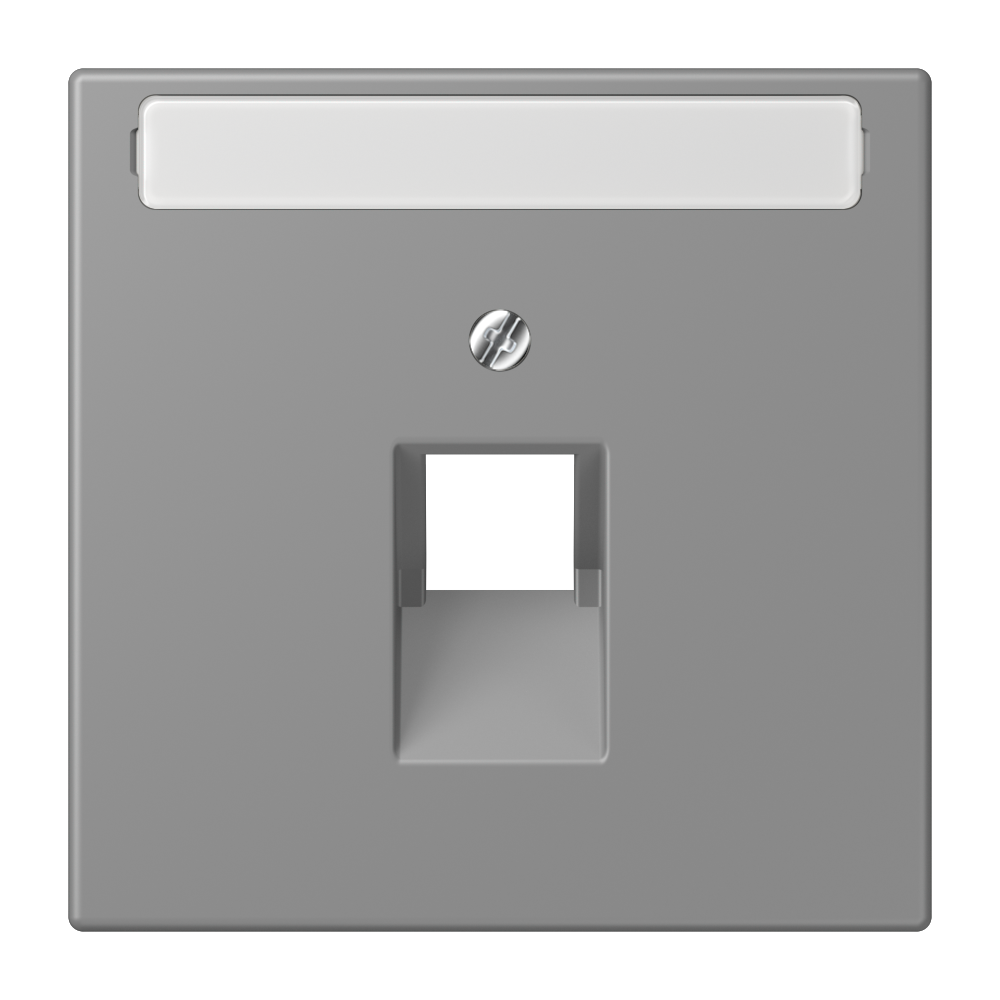 Centre plate for IAE/UAE sockets, 1 x 8-pole, gris 31 (32011) | LC 969 ...