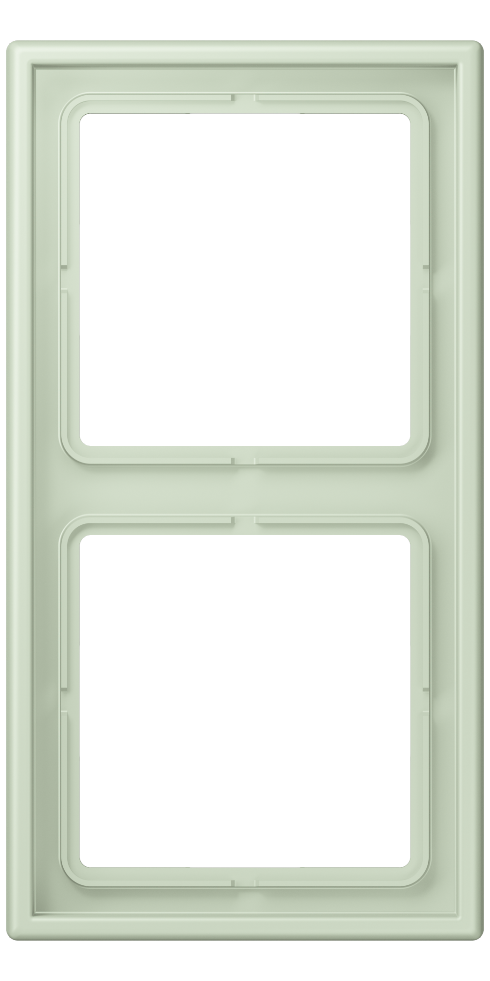 Frame 2-gang, vert anglais pâle (32042) | LC 982 218