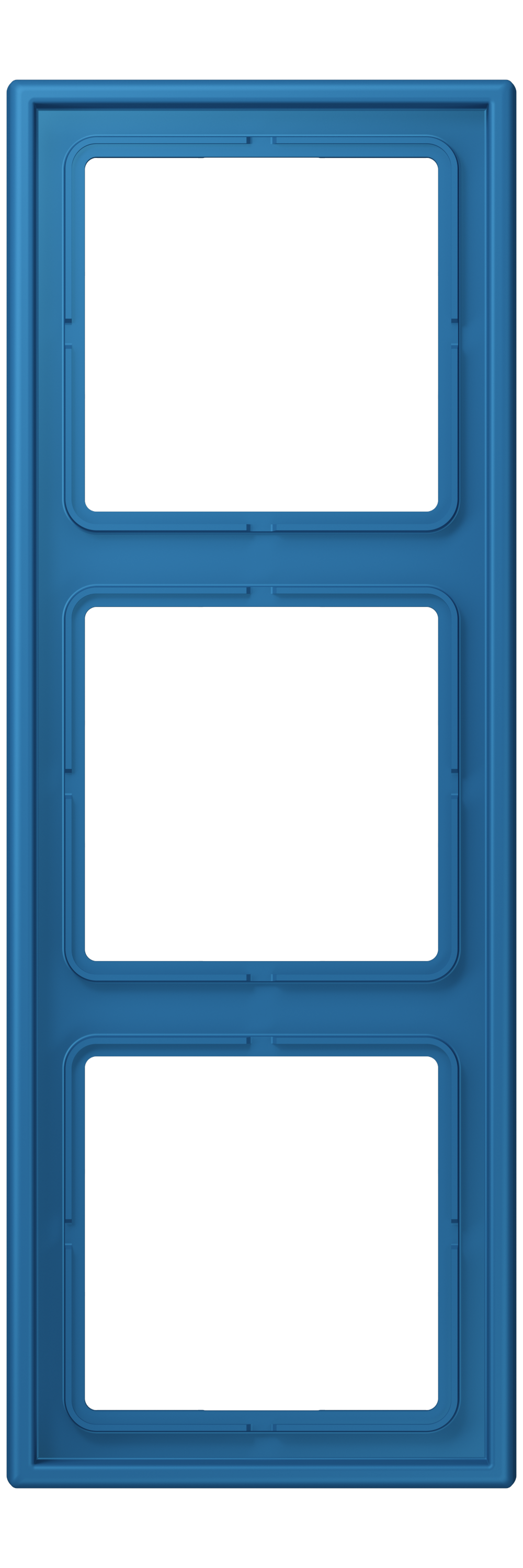 Frame 3-gang, bleu céruléen 31 (32030) | LC 983 211