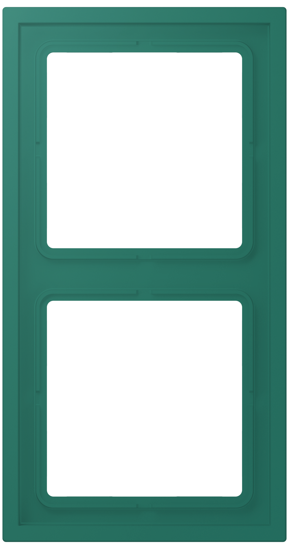 Frame 2-gang, vert anglais (32040) | LCZ 982 BF 216