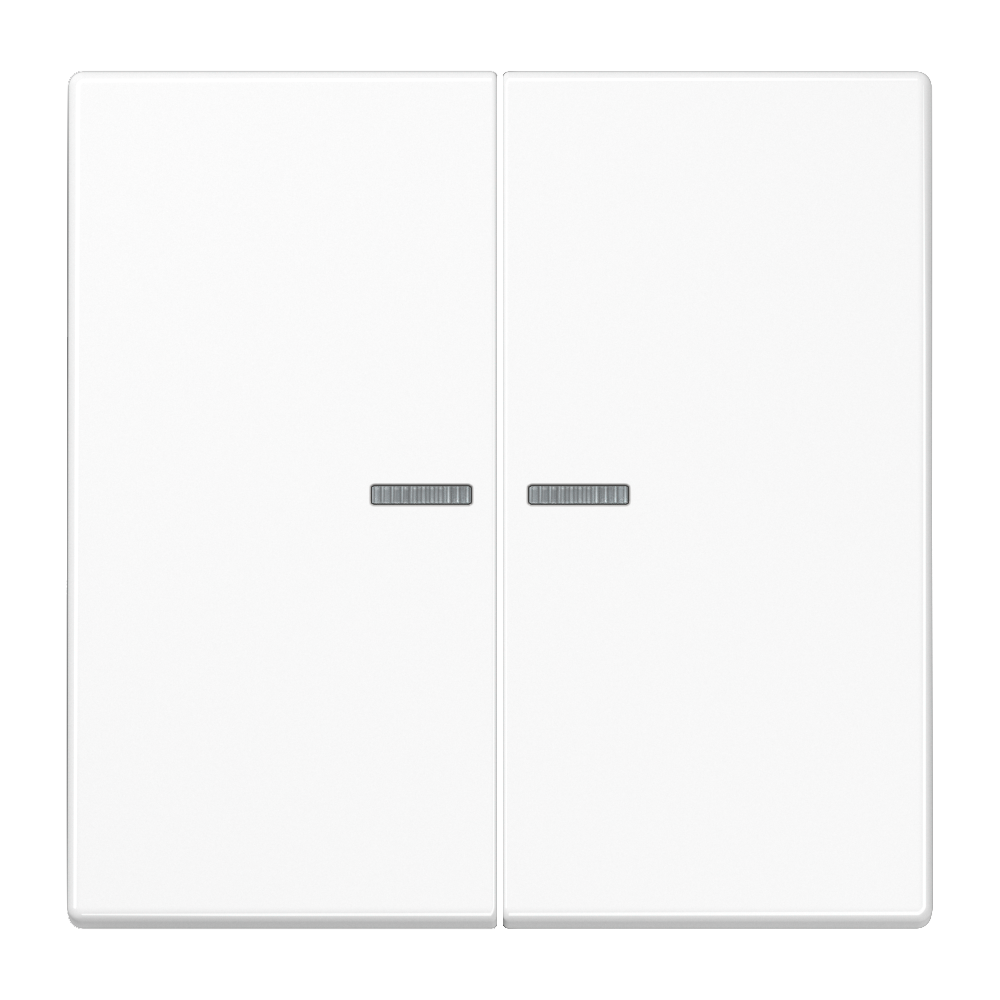 KNX RF push-button 2-gang, Secure | LS 1092 1ST RF WW