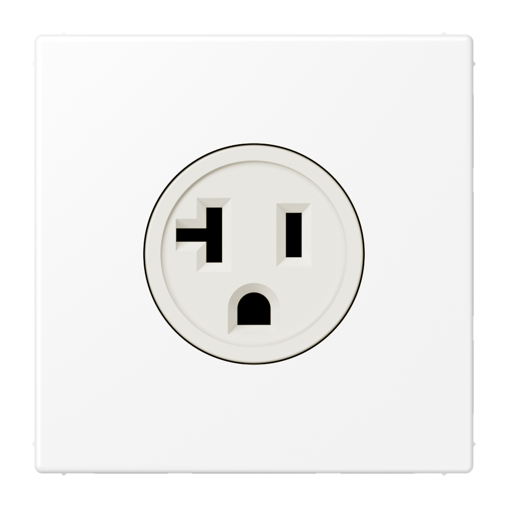 Socket, US NEMA system, screw terminals, thermoplastic lacquered, matt ...