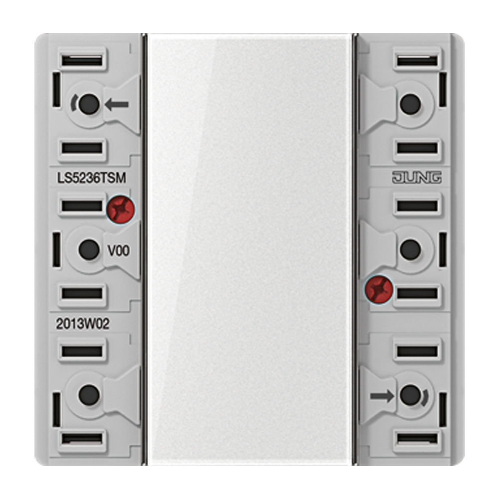 Push-button module 24 V AC/DC, 20 mA, 3-channel, F50 | LS 5236 TSM