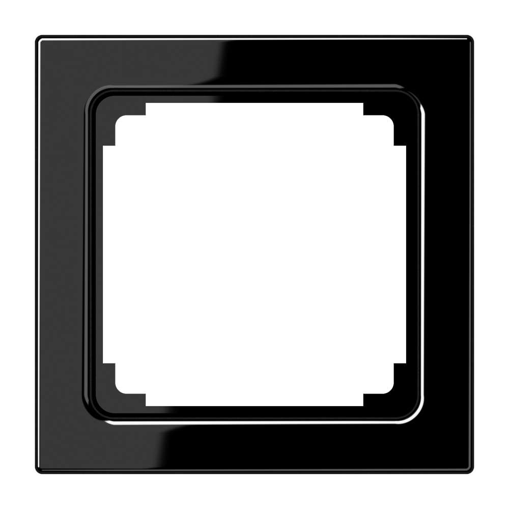 Intermediate frame 50x50, black | LS 961 Z SW