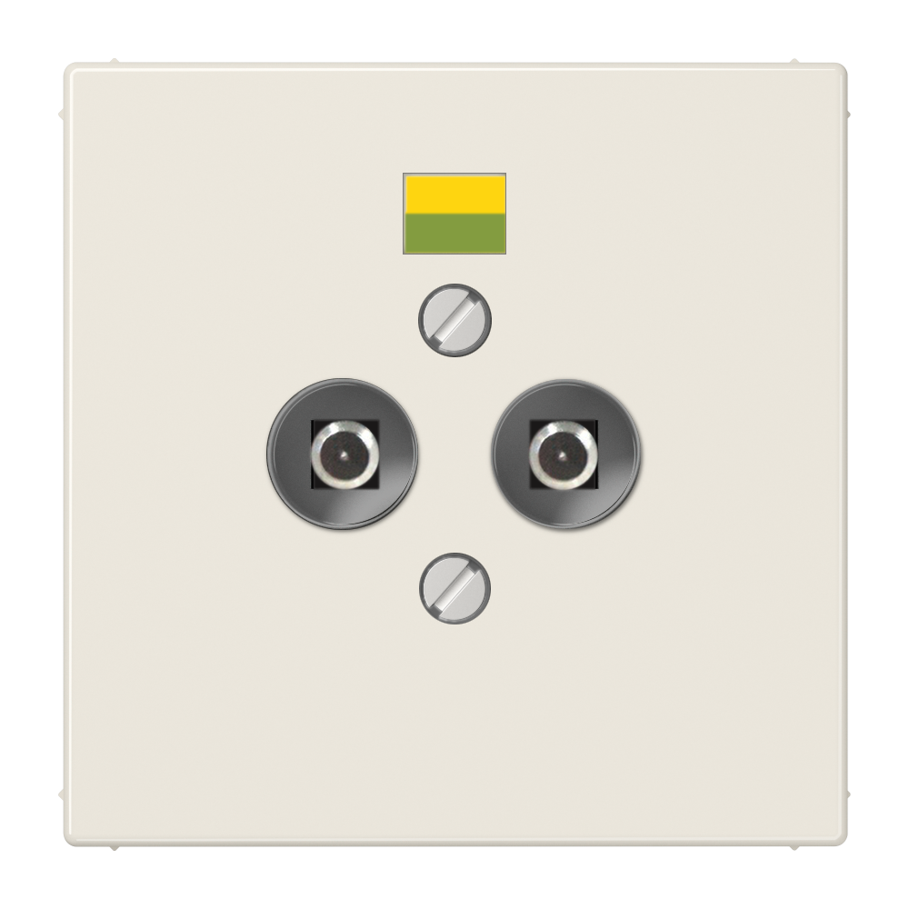 Potential equalisation socket, ivory | LS 965-2