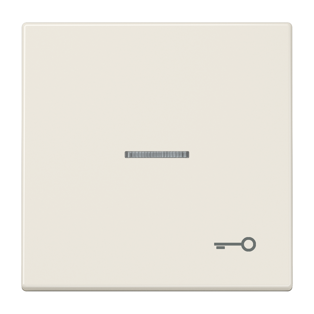 Rocker, symbol "door", with lens, ivory | LS 990 KO5 T