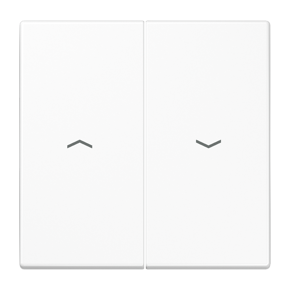 Rocker, with arrow symbols, white | LS 995 P WW