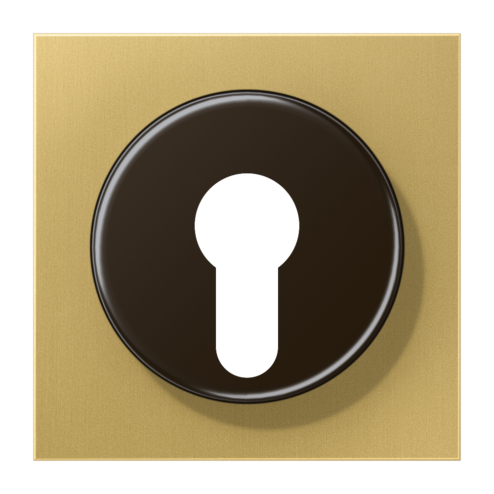 Centre plate for key switch with protection against dismounting ...