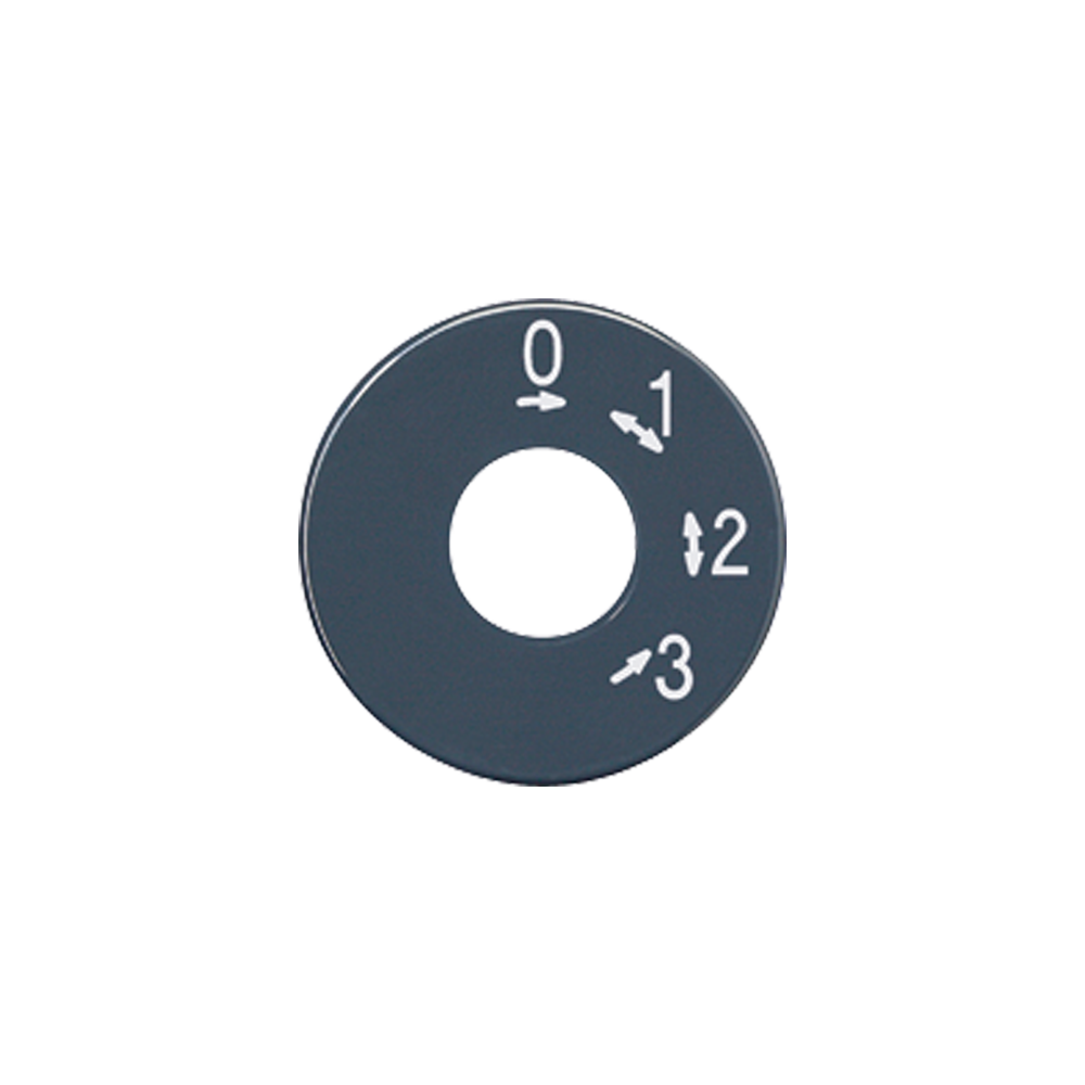 Disque gradué, Anthracite | SKS 1101-4