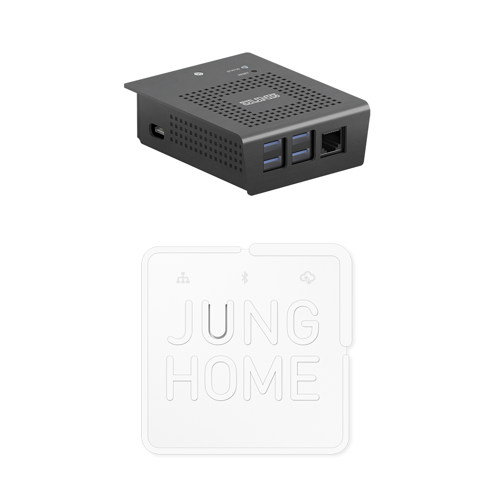 SV-Server-Set JUNG HOME Gateway, mit Eurostecker | SV-S2-BT S GW