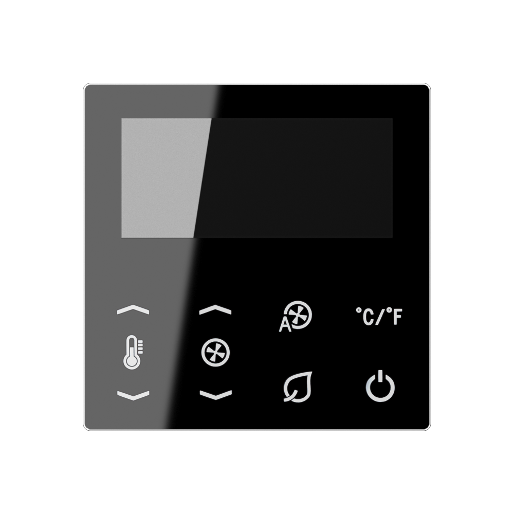 Display for temperature controller fan coil, black | TRD A-DISP SW