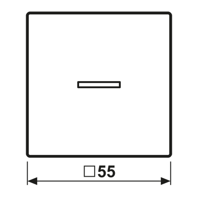 Rocker 1-gang, F10, mocha | A 101 KO5 MO