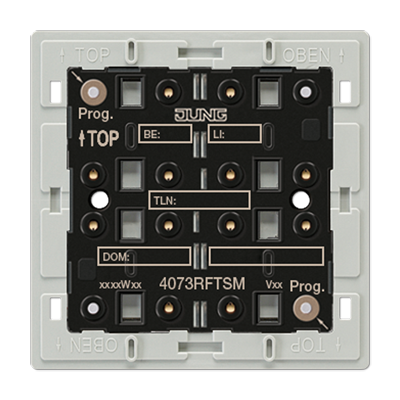 KNX RF radio transmitter module, 3-gang, F40 | 4073 RF TSM