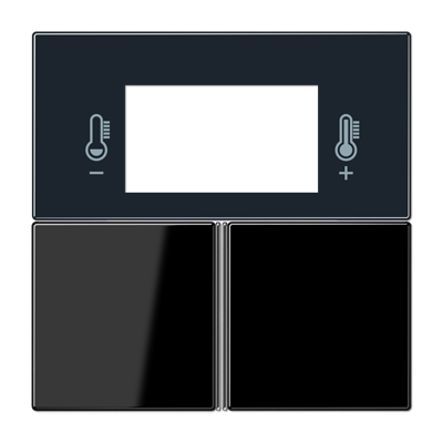 Gruppo tasti 3 canali, F40 Room controller, grigio chiaro | LS 4093 TSA LG