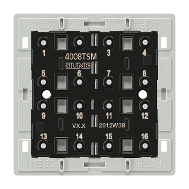 Push-button module, 4-gang, F40 | 4008 TSM