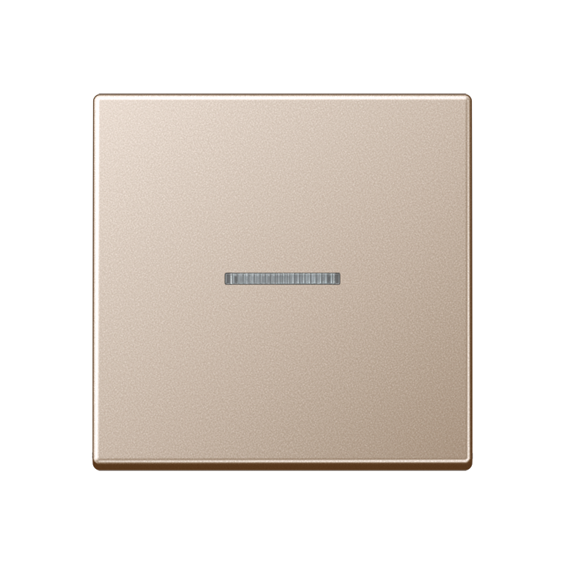 KNX RF push-button 1-gang, champagne | A 1091 1ST RF CH