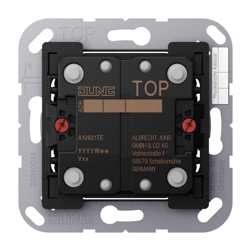 KNX push-button extension 2-gang, F10 | A 1092 1TE