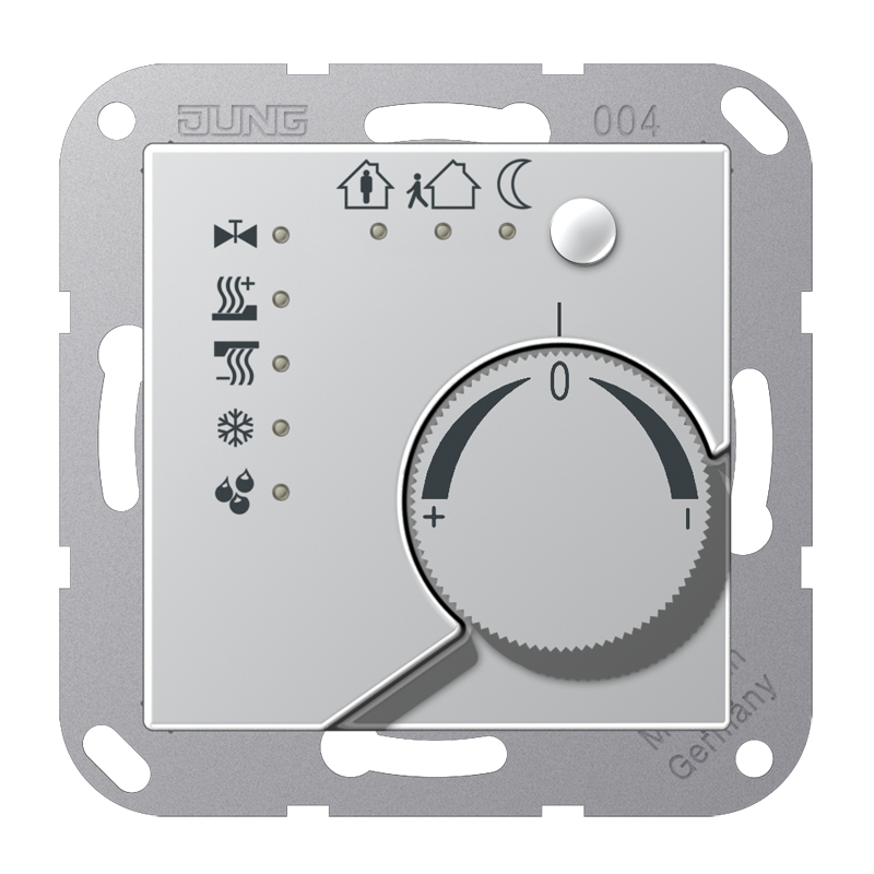KNX room temperature controller with integrated push-button interface 4 ...
