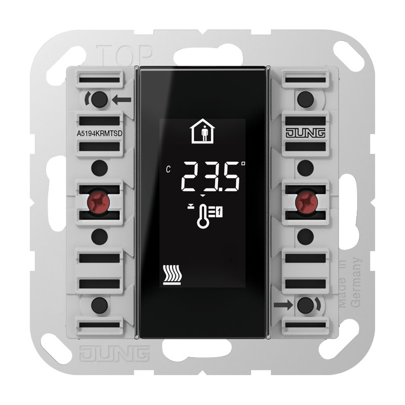 KNX room controller display compact module, 4-gang, F50 | A 5194 KRM TS D