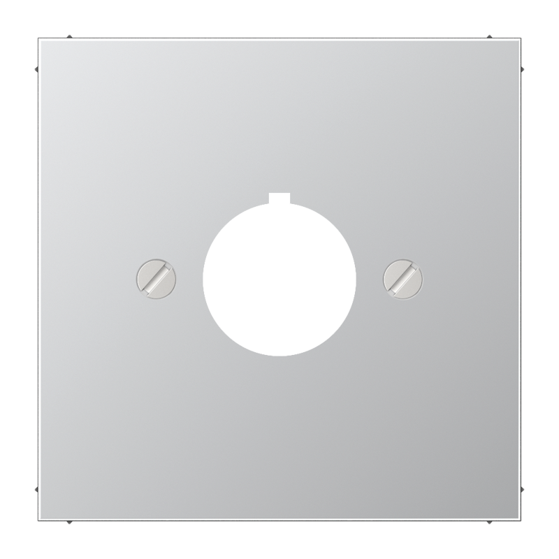 Centre plate for commanding appliance with Ø 22.5 mm, aluminium | AL 2964