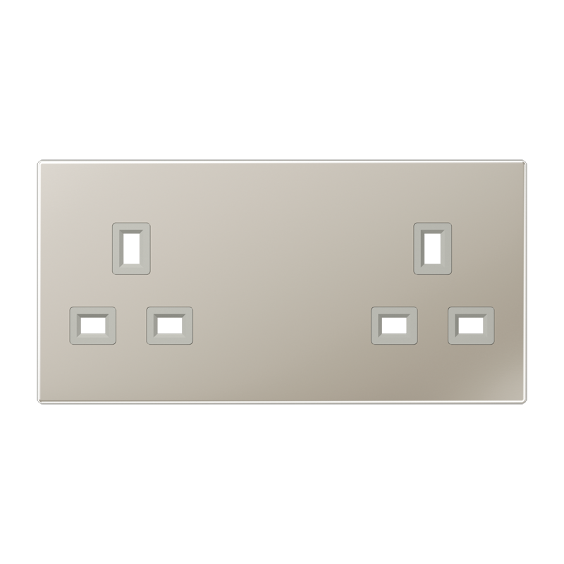 Centre plate for socket insert BS 2522 EINS and BS 3522 EINS, stainless ...