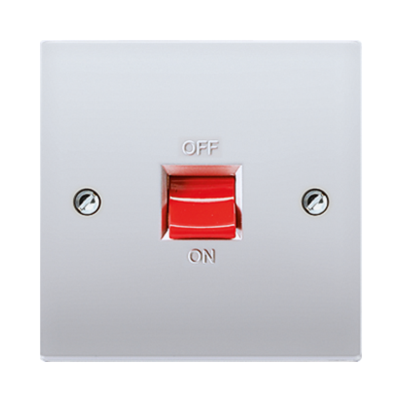 1-gang switch, British Standard, gold-bronze (lacquered) | BS 702-45 U GB-L