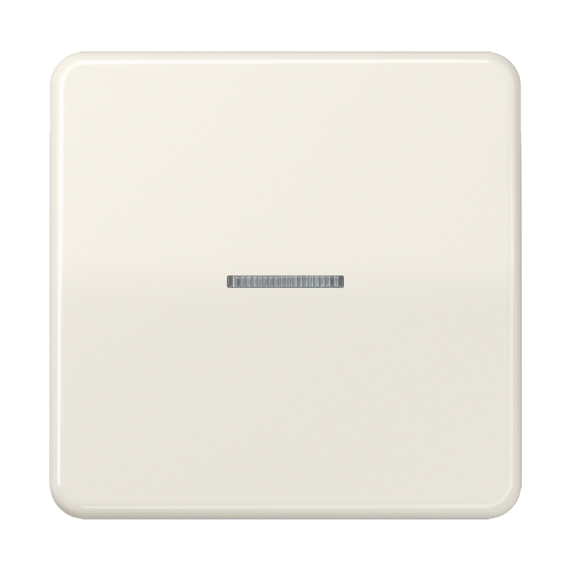 JUNG HOME push-button 1-gang, ivory | BT CD 17101