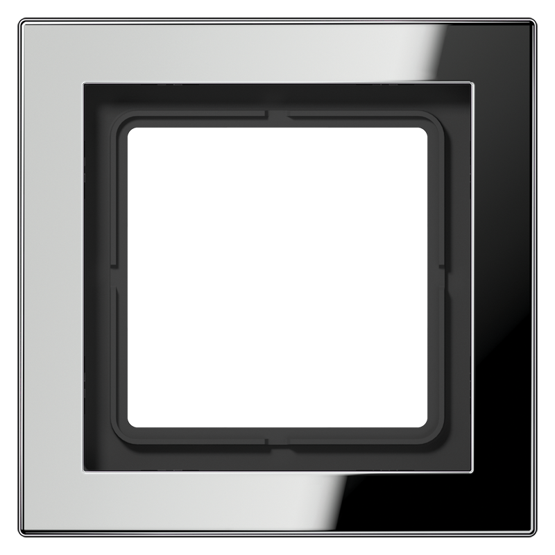 Frame 1-gang, chrome | GCRD 2981