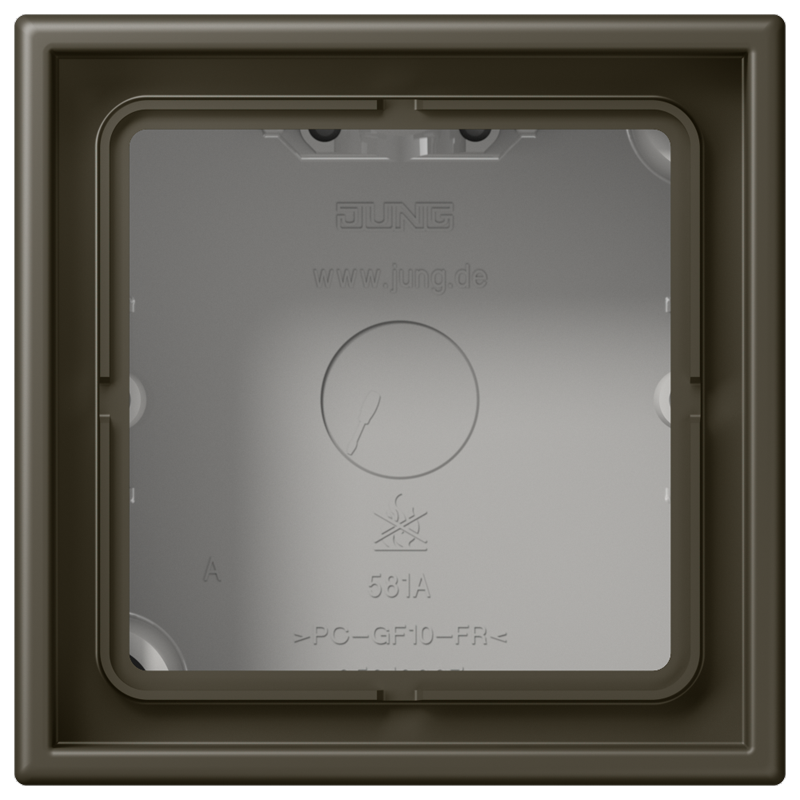 Surface cap 1-gang, ombre naturelle 31 (32140) | LC 581 A 241