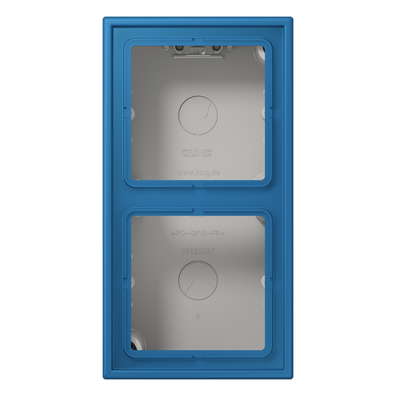 Surface cap 2-gang, bleu céruléen 31 (32030) | LC 582 A 211