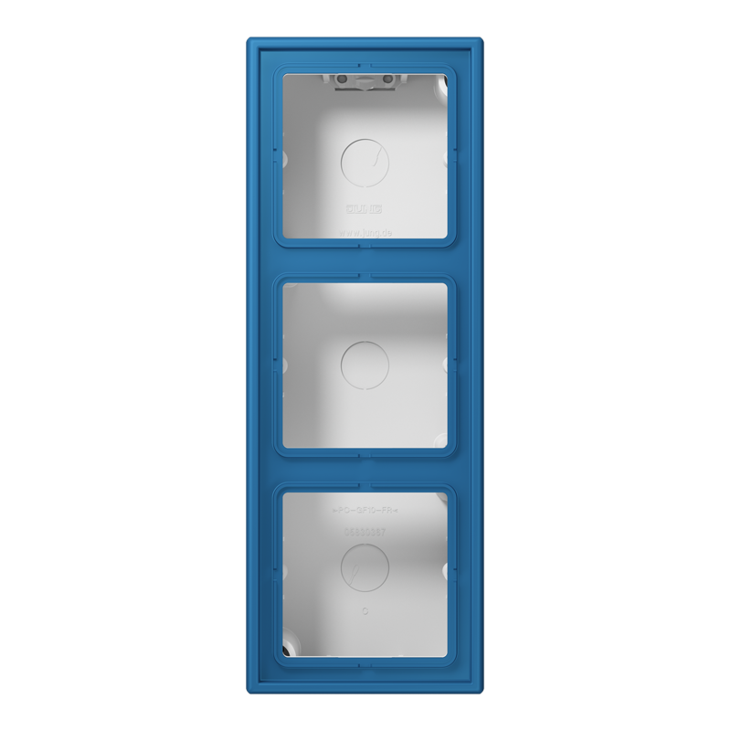 Surface cap 3-gang, bleu céruléen 31 (32030) | LC 583 A 211